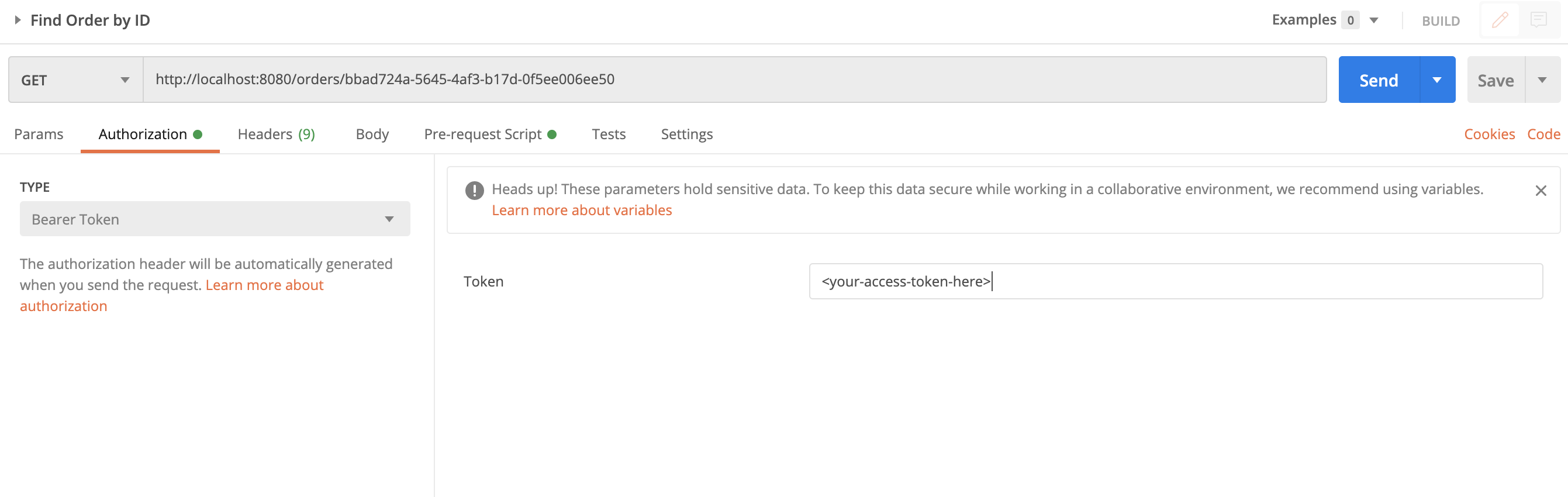  Pre re Script Postman API 